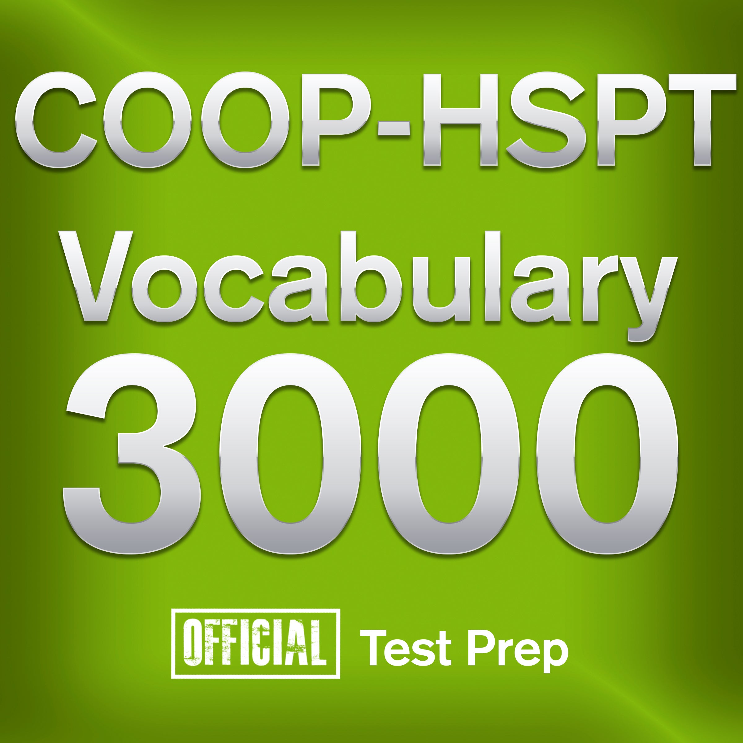 Official COOP-HSPT Vocabulary 3000 - AudioLearn